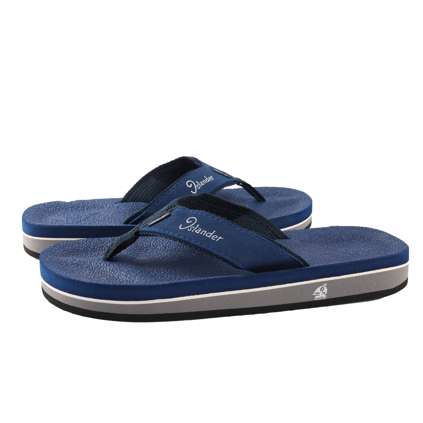 BLUE Islander Classic Flip Flops for Men and Women – Islander Slippers
