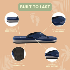 BLUE Islander Classic Flip Flops for Men and Women – Islander Slippers